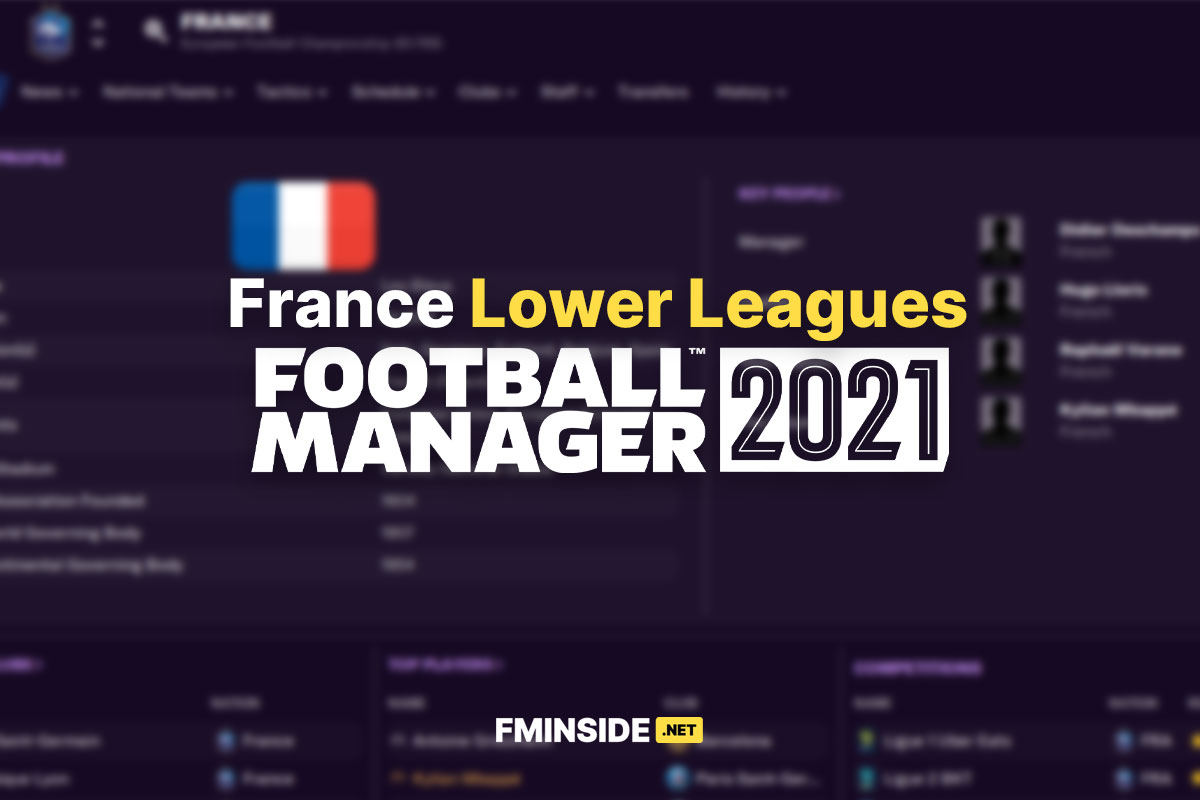France - Lower Leagues - FMInside Football Manager Community