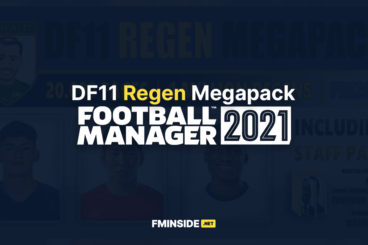 DF11 Regen Megapack - FMInside Football Manager Community