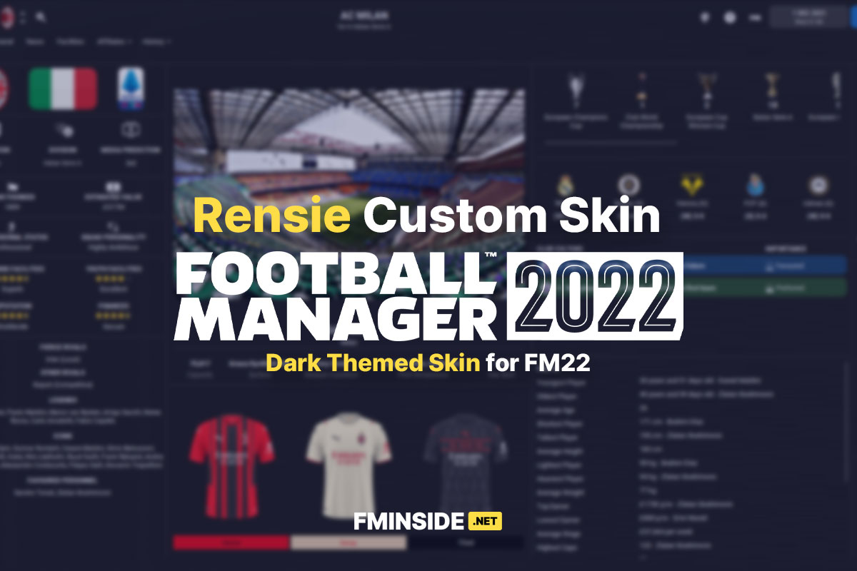 Rensie Custom skin 2022 - FMInside Football Manager Community