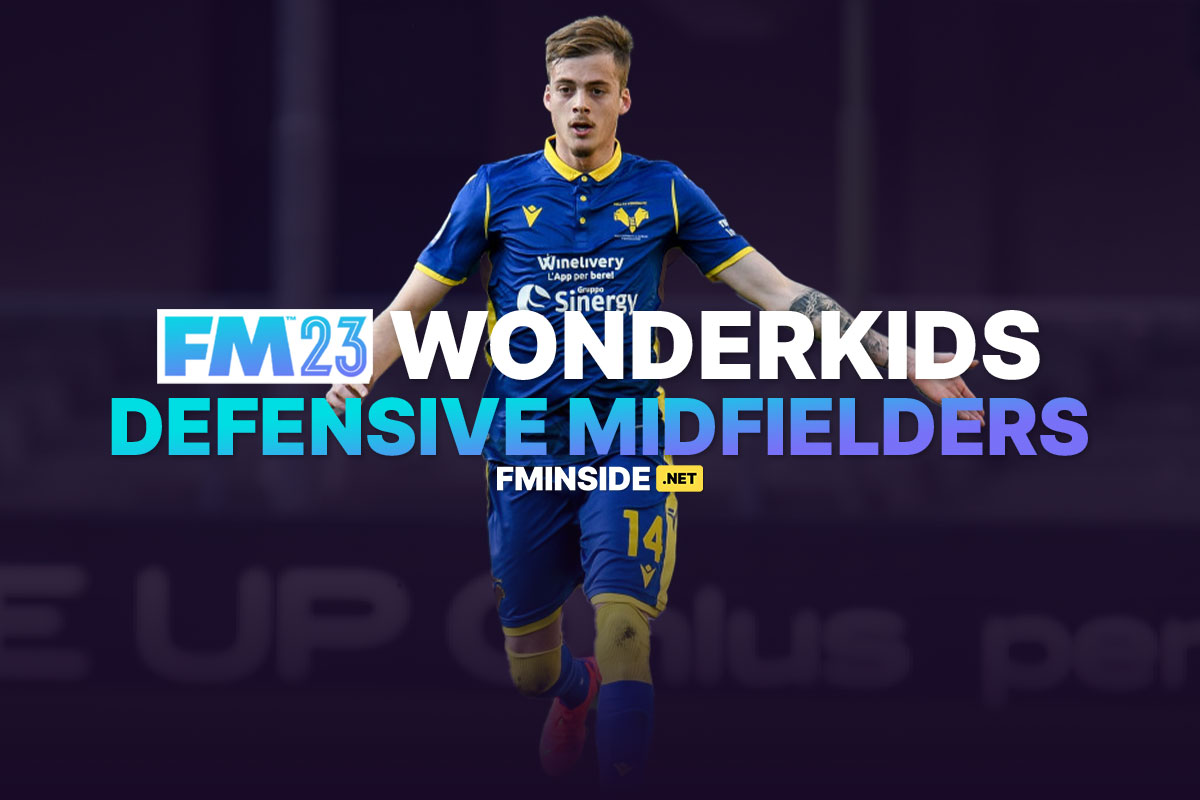 FM23 Wonderkids - Defensive Midfielders - FMInside Football Manager Community