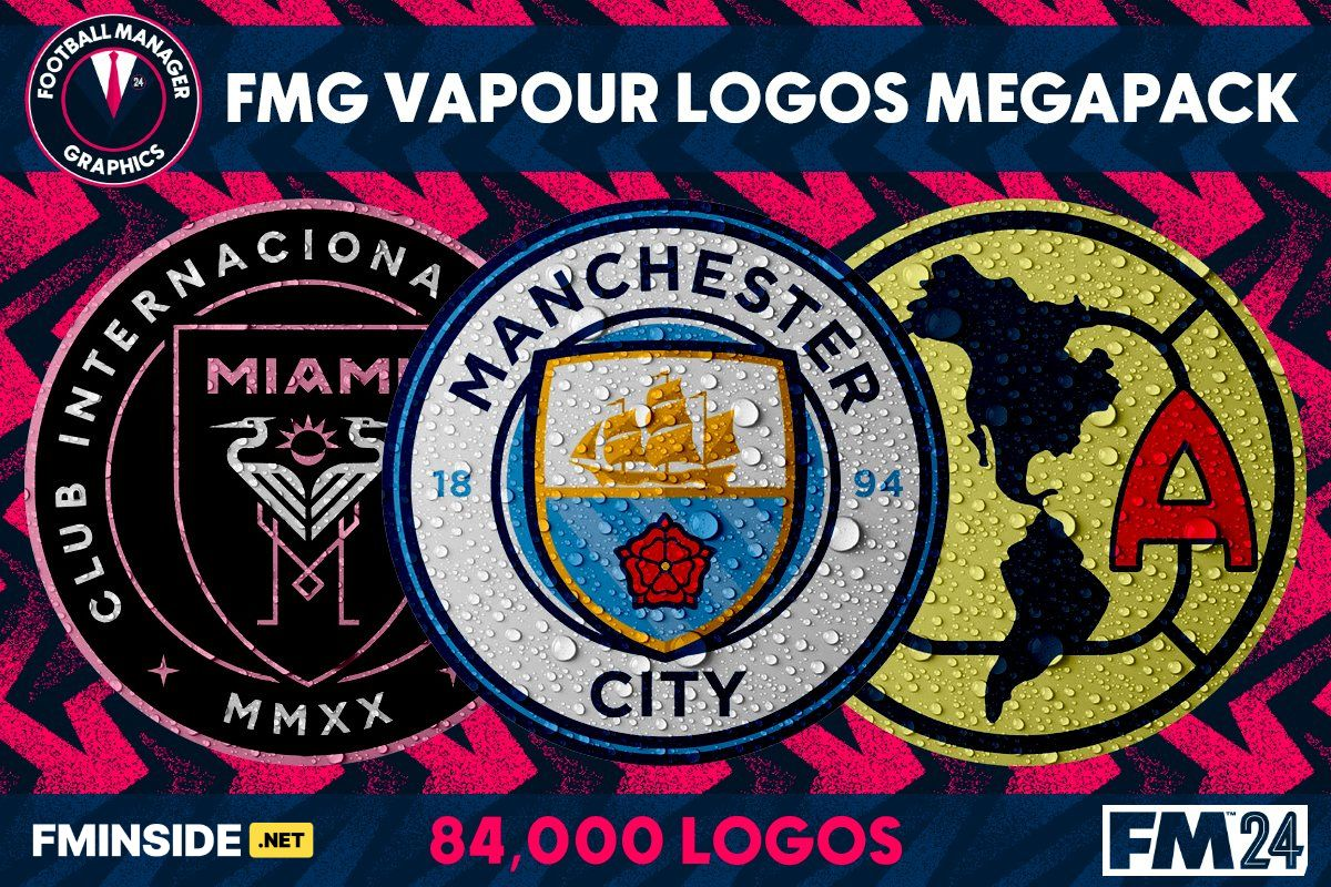 FMG Vapour Logos Megapack - FMInside Football Manager Community