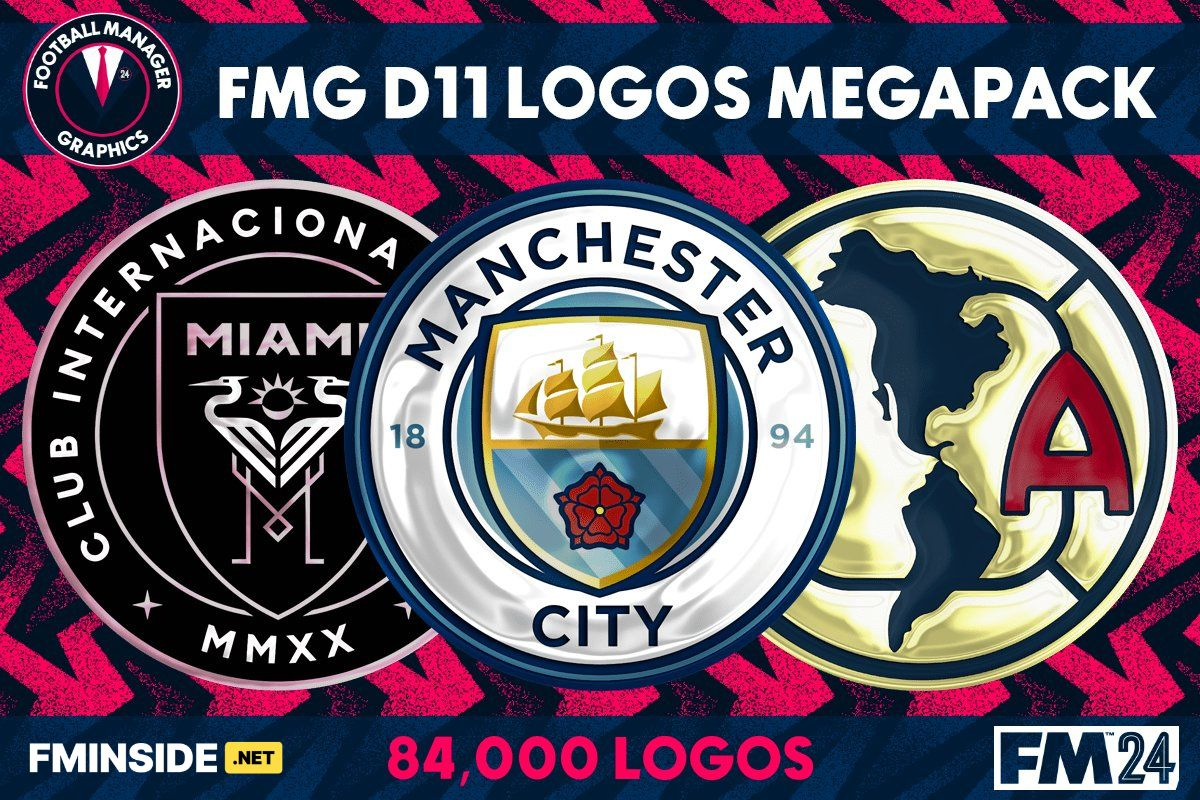 FMG D11 Logos Megapack - FMInside Football Manager Community