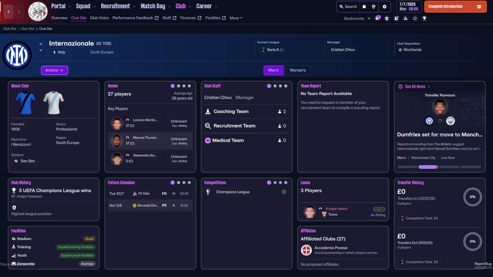 Fake Teams Fix - FMInside Football Manager Community