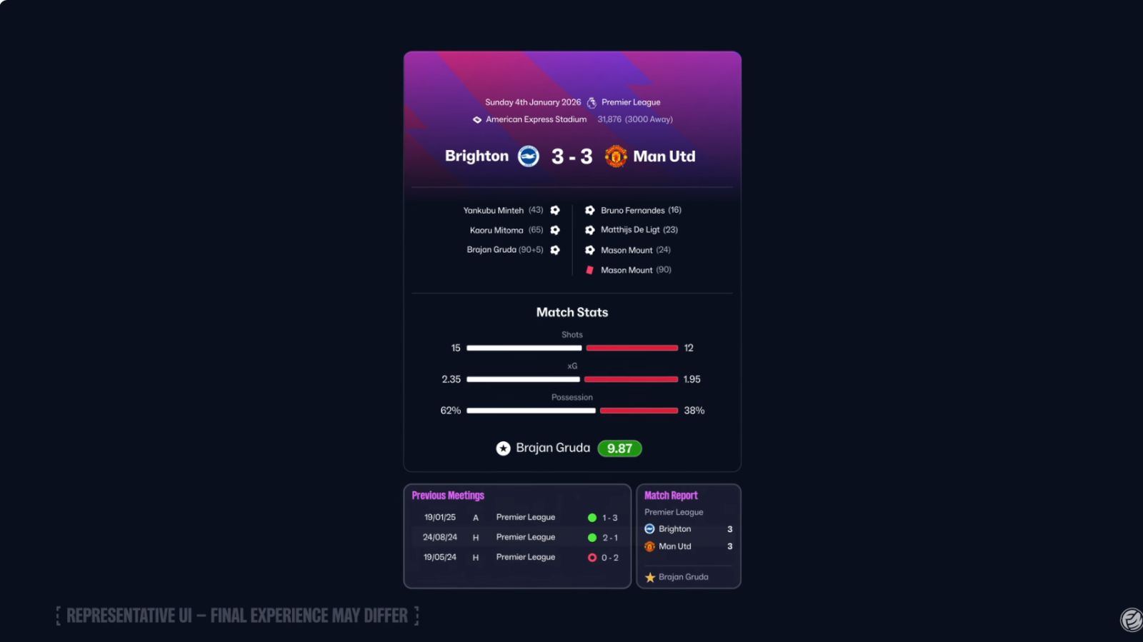 Football Manager 26 - First look at new UI - FMInside Football Manager ...