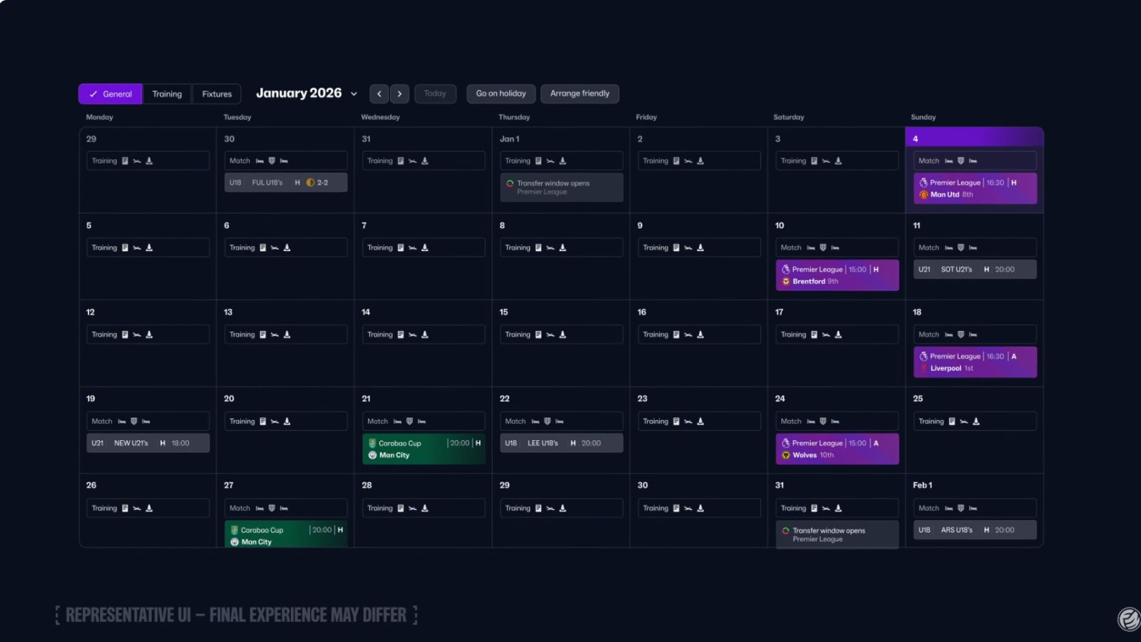 Football Manager 26 - First look at new UI - FMInside Football Manager ...